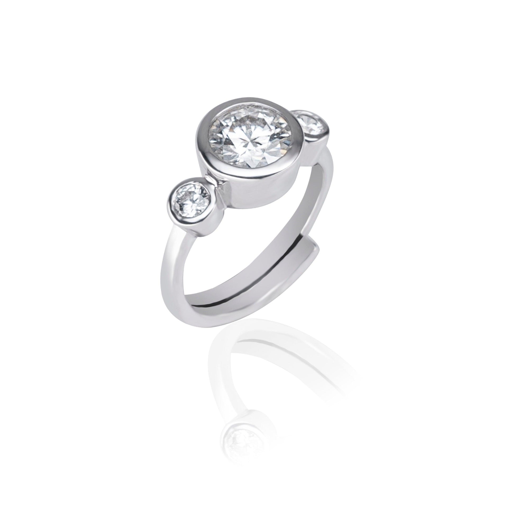 Elin Moissanite Ring – Meorii