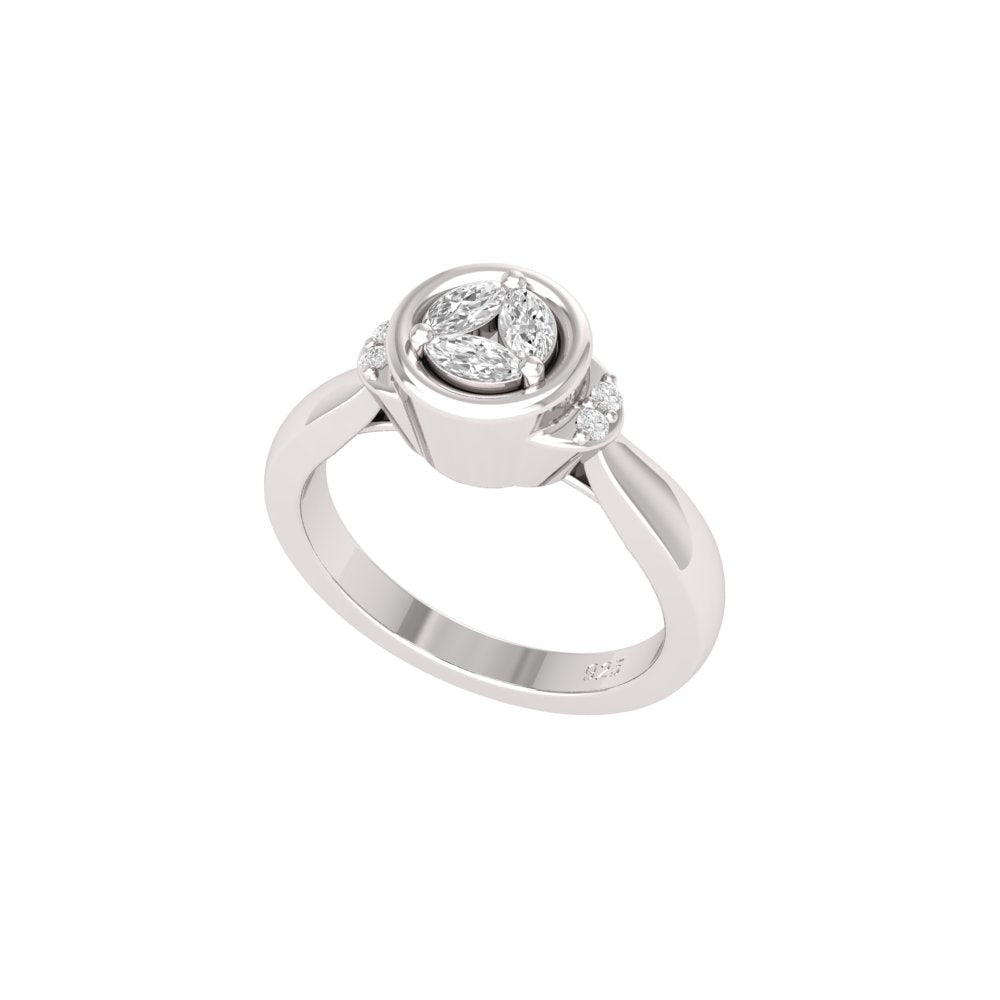 Ara Moissanite Ring – Meorii