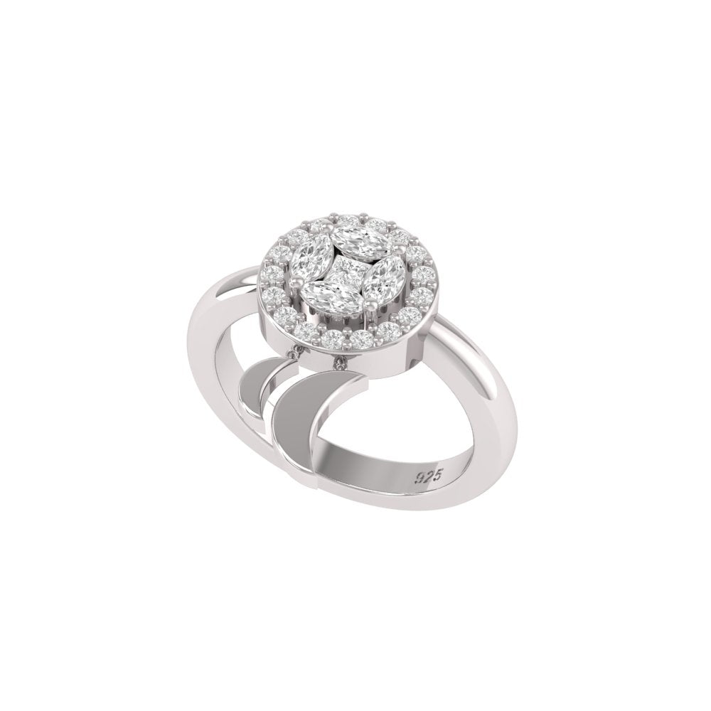 Twila Charm Moissanite Ring – Meorii