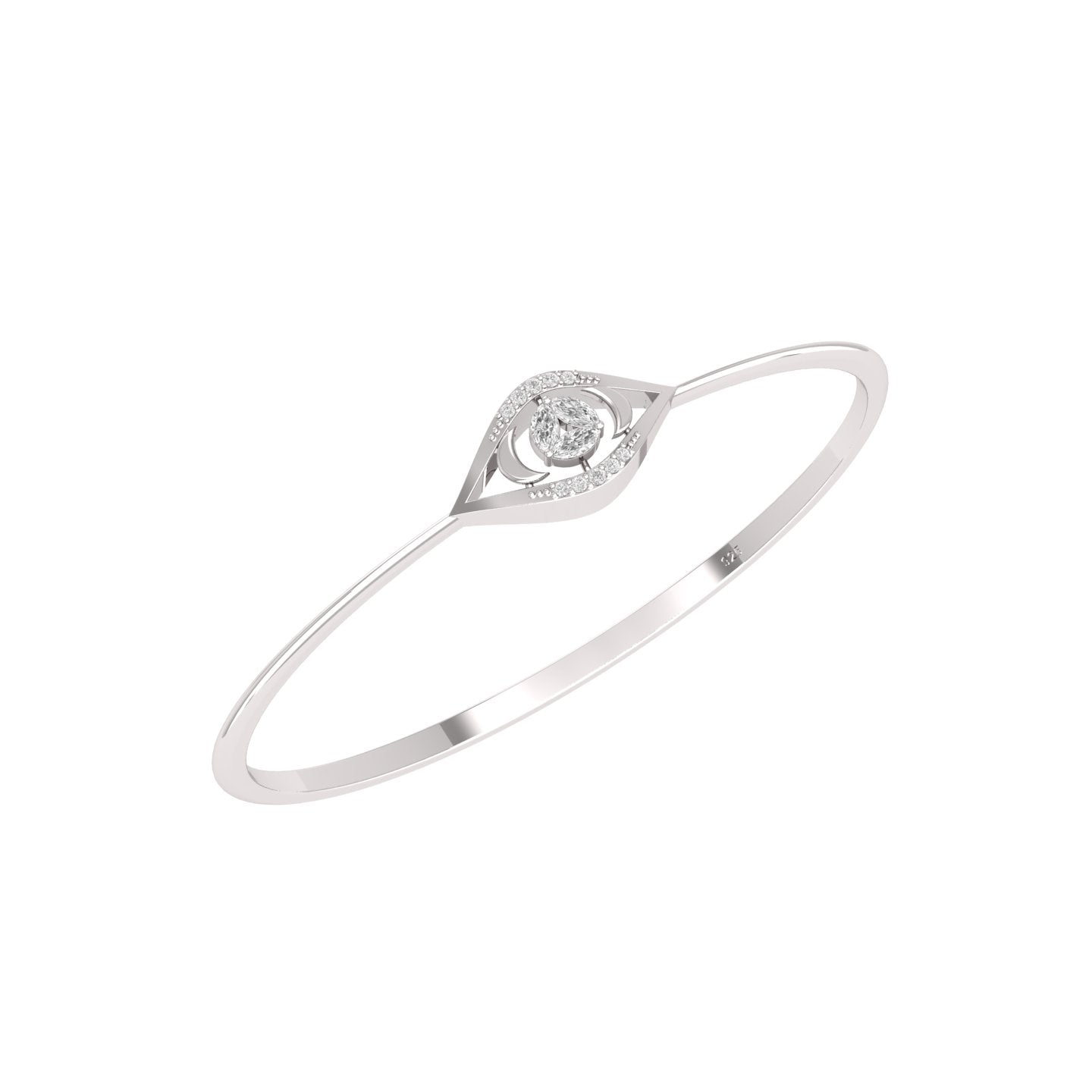 Evil Eye Inner Spark Moissanite Bracelet – Meorii